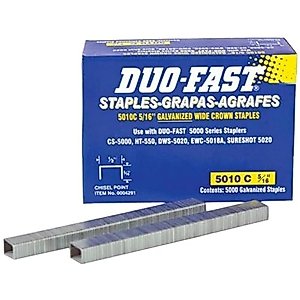 Duo-Fast 5010C - 5/16-Inch x 20 Gauge Chisel Staples