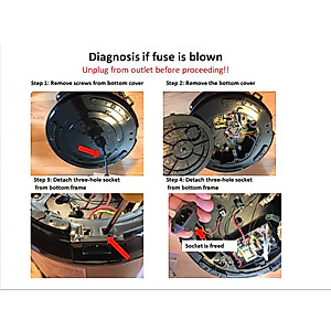 "GJS Gourmet Fuse Compatible with 8 Qt Bella Electric Pressure Cookers Model M-80B30AG". This fuse is not created or sold by Bella.