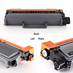 HITZE Compatible Toner Cartridge Replacement for Brother TN630 TN660 TN-660 for Brother MFC-L2700DW DCP-L2540DW HL-L2300D HL-L2380DW HL-L2340DW HL-L2360DW MFC-L2740DW (Black, High Yield, 2 Pack)