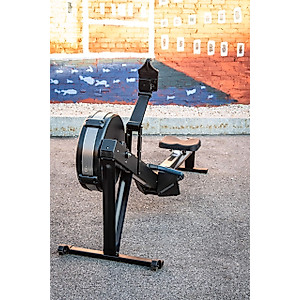 Black Phone Holder and Silicone Seat Cover Combo Designed for The Concept 2 Rowing Machine and PM5 Monitor