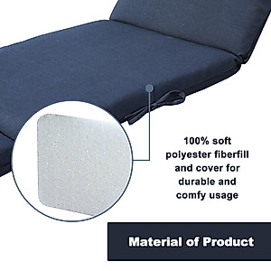 SewKer] Indoor/Outdoor Patio Chaise Lounge Cushion 3601-3603 (Green)