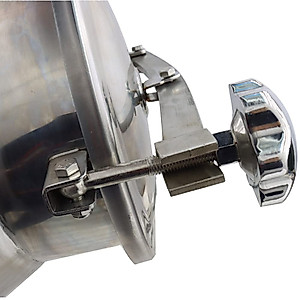 HayWHNKN 60L Dry Powder Mixer Blender Drum Particle Blender Mixing Machine 360°Rotation Metal Metallurgy Powder Blender for Feed Particle Granual 110V 2.2kw