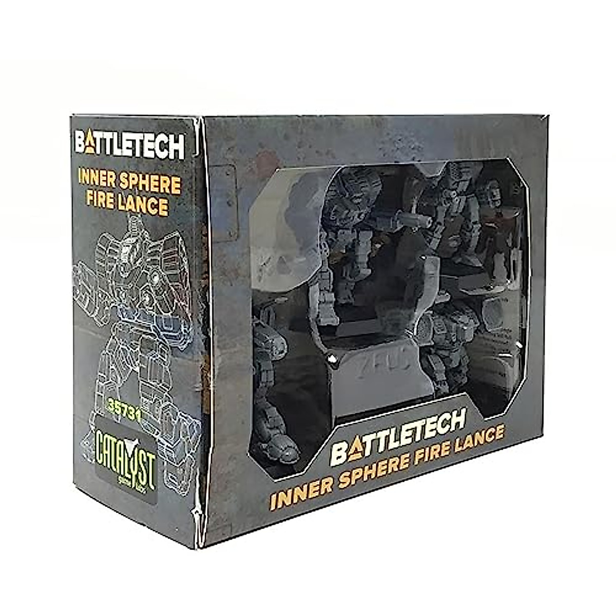 Catalyst Game Labs BattleTech Mini Force Pack: Inner Sphere Fire Lance, Grey