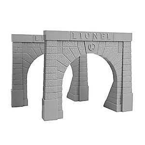 Lionel Railroad Tunnel Portals Model Train Structure Accessory Two Pack (612896)