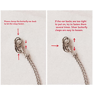 Minimalist Ball Bead Tassel Chain Drop Dangle Earrings for Women S925 Sterling Silver Tiny Balls Stud Tragus Cartilage Hypoallergenic Pierced Ear Fashion Punk Jewelry (Silver)