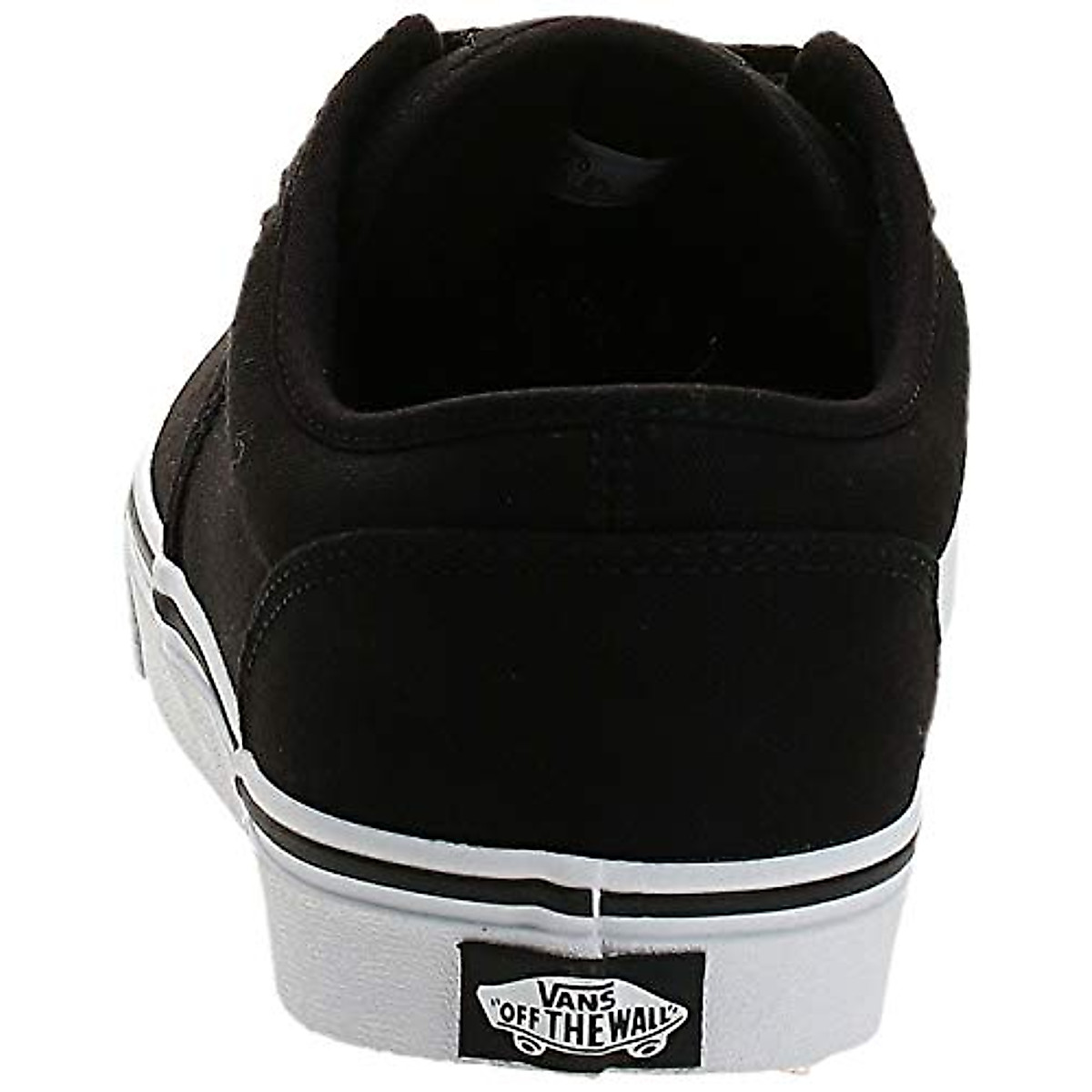 Vans Men's^Men's Atwood Low-Top Sneakers, Canvas Black White, 11 UK