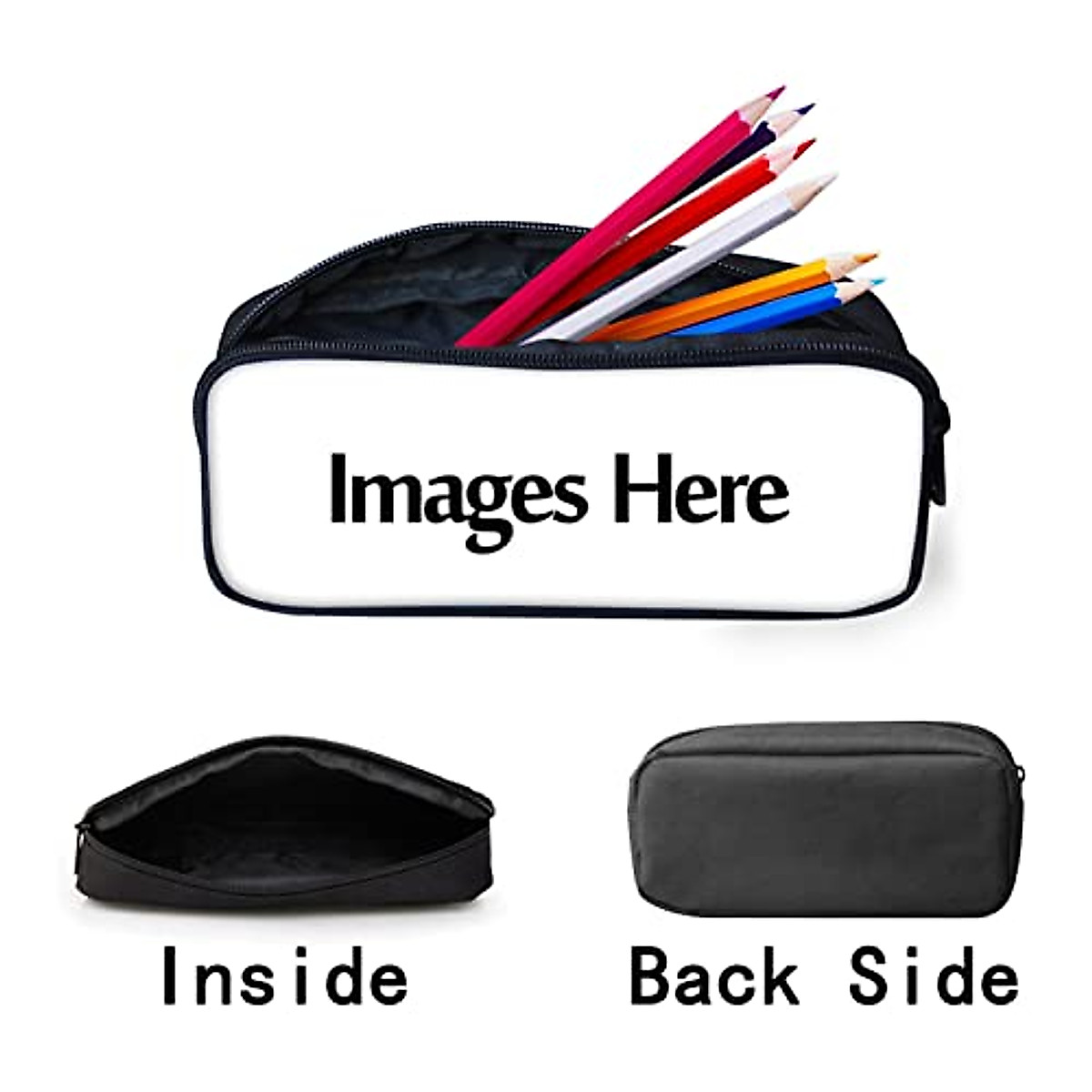 Bulopur Purple Butterfly Backpack for Girls Kids, 3D Butterflies School Backpacks Bookbag Lightweight , Starry Night Large Capacity Lunch Box Pencil Bag Pack of 3