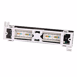 Dshot12 Port UTP 10 inch Cat5e Network Wall Mount Surface Patch Panel