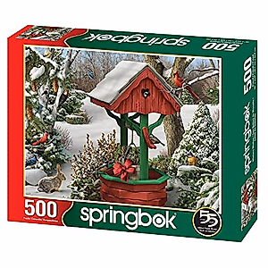 Springbok 500 Piece Jigsaw Puzzle Winter's Wish - Made in USA