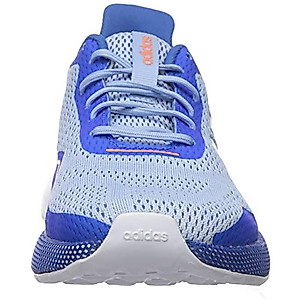 adidas Women's Nova X Running Shoe, Blue/White/Glow Blue, 6 M US
