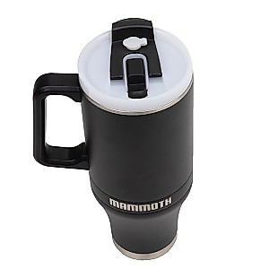 Mammoth Ascent Black 40 oz Tumbler with Handle