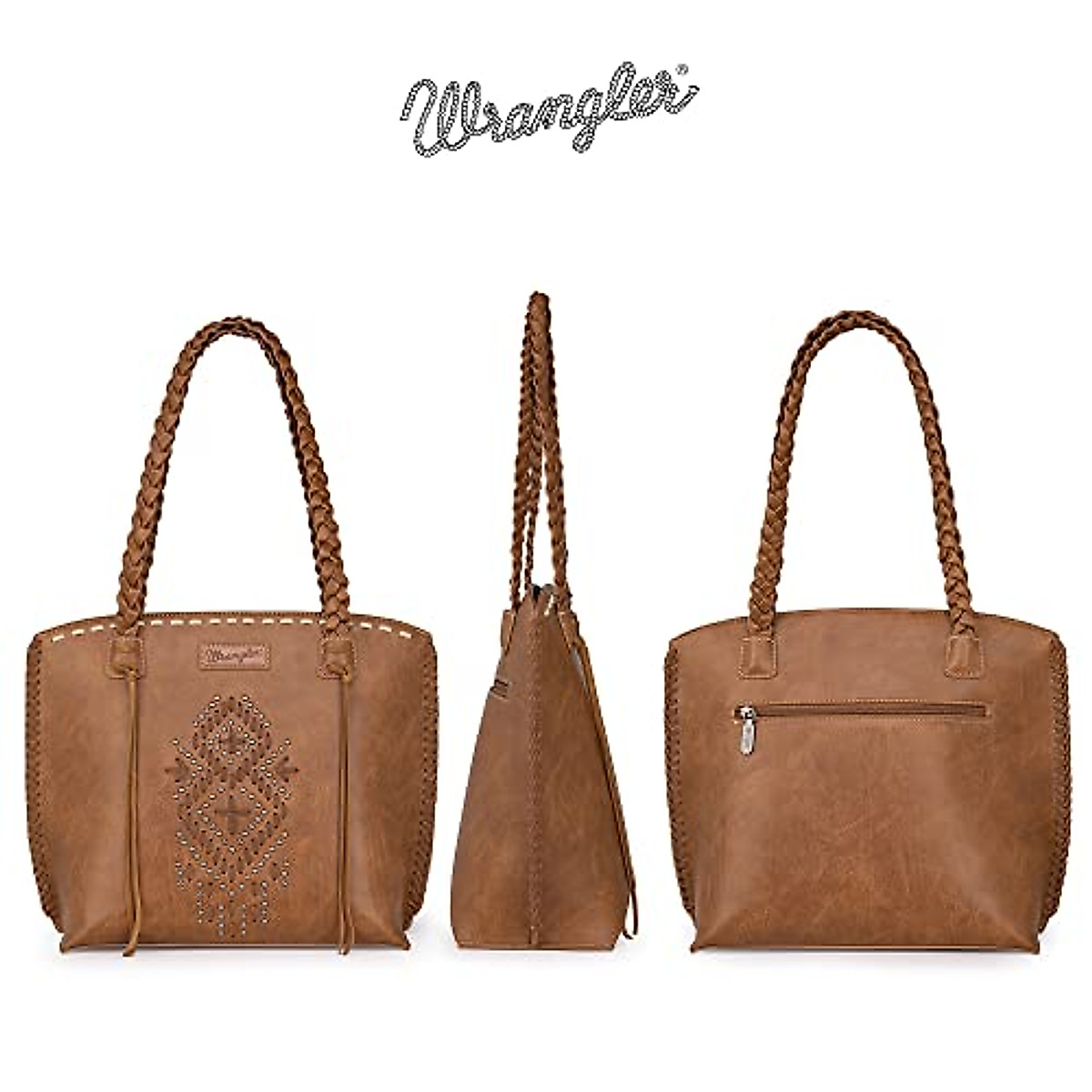 Montana West Wrangler Purses and Handbags for Women Top Handle Ladies Shoulder Bag