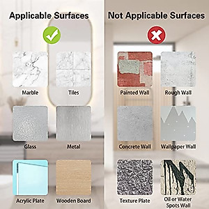 Glattever Adhesive Towel Hooks Stainless Steel Heavy Duty Towel Rack Removable Vacuum Suction Cup Wall Hooks Waterproof Clothes Towel Hook for Bathrooms Kitchen Hotel Office (Black, 4 Pack )