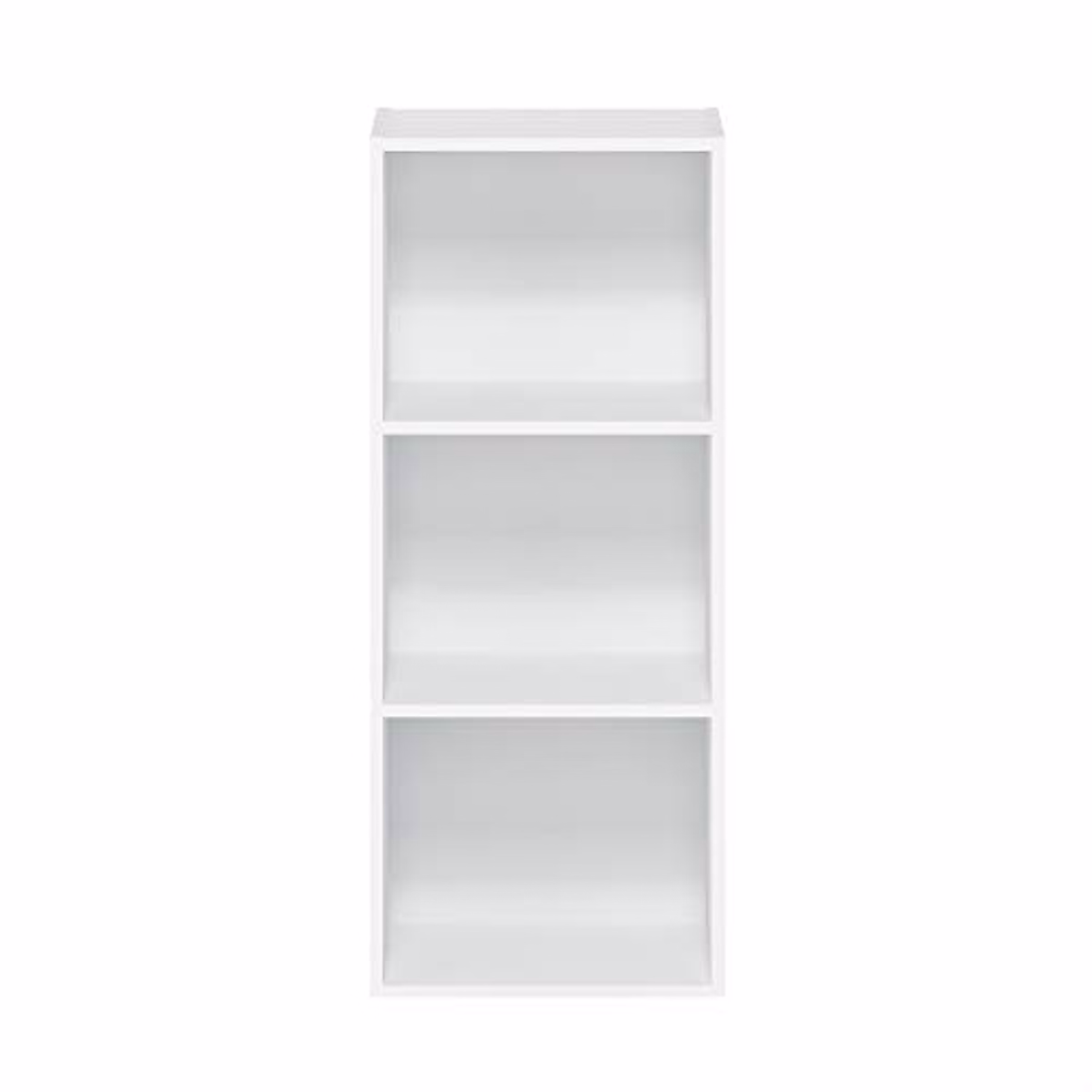 Furinno Luder Bookcase / Book / Storage , 3-Tier, White
