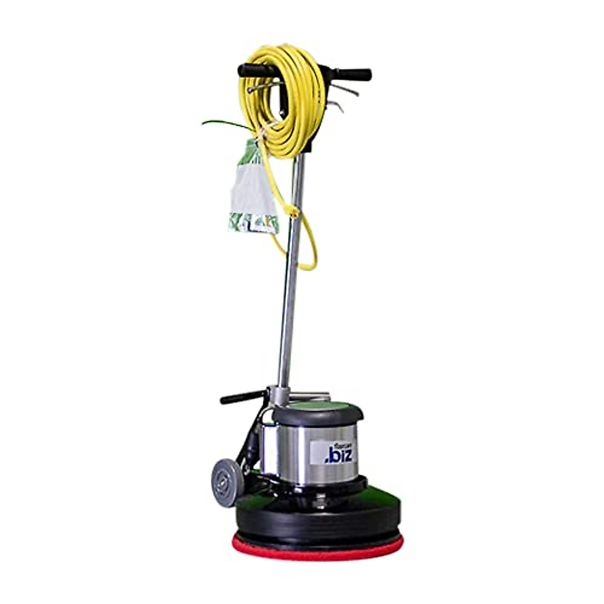 USA-CLEAN X17SS Floor Scrubber Machine - 17 inch (432mm) Cleaning Path - Industrial Commercial Use, Walk-Behind, Plug-in Electric, Quiet, and Easy to Use