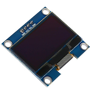 Walfront 1.3 Inch 128X64 IIC I2C SPI Serial OLED Display Module White Text Color for MP3 Function Cellphone Smart Health Device