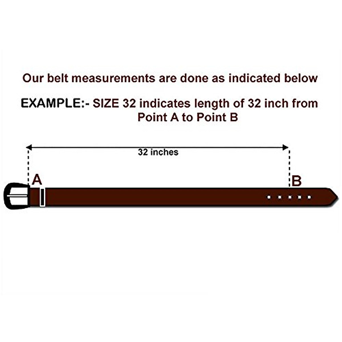 Justin Men's Work Basic Bark Belt