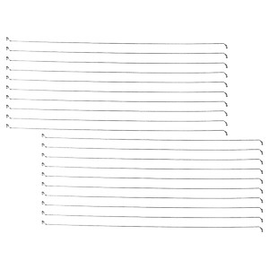 ABOOFAN Cheese Slicer Wire Replacement 20pcs Cheese Cutter Wire Cheese Slicing Wire Ham Slicer Block Cheeses Butter Cutting Cheese Board Wire 5.5 inch