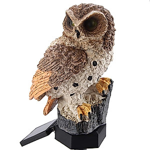 Antilog Garden Light Solar Powered Waterproof Garden Light Outdoor Lawn Lamp for Home Garden Lighting(Brown)