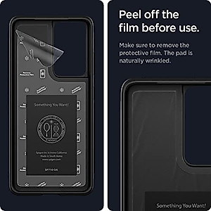 Spigen Cryo Armor Designed for Samsung Galaxy S21 Ultra Case (2021) - Matte Black