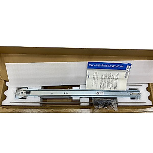BestPartsCom New 2U Static Rails Kit Compatible with Dell Poweredge R510 R520 R720 R720XD R730 R730XD R820 R530 R830 R540 R540XD R740 R740XD R7415 R7425 H872R 0H872R in Box
