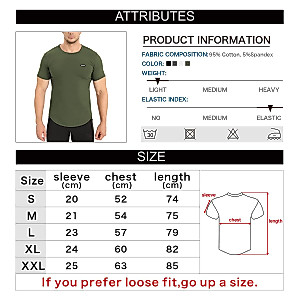 BROKIG Mens TDry Bold Gym Workout T-Shirt,Casual-Fit Training Bodybuilding Short Sleeve Shirts Men(X-Large,Army Green)