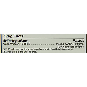 Hyland's Arnica Tablets 30X, Natural Homeopathic Bruising and Pain Relief, 50 Count (Pack of 6)