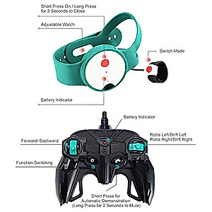 NQD 1:14 Remote Control Big Monster Car, 4wd Off Road Rock Electric Toy Off All Terrain Radio Remote Control Vehicle Truck Crawler for Boys and Girls