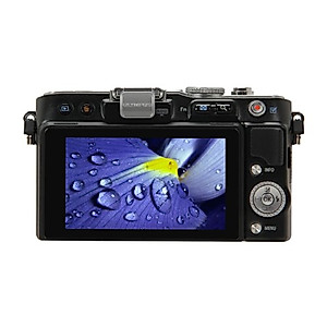 Olympus PEN E-PL3 14-42mm 12.3 MP Mirrorless Digital Camera with CMOS Sensor and 3x Optical Zoom (Black)