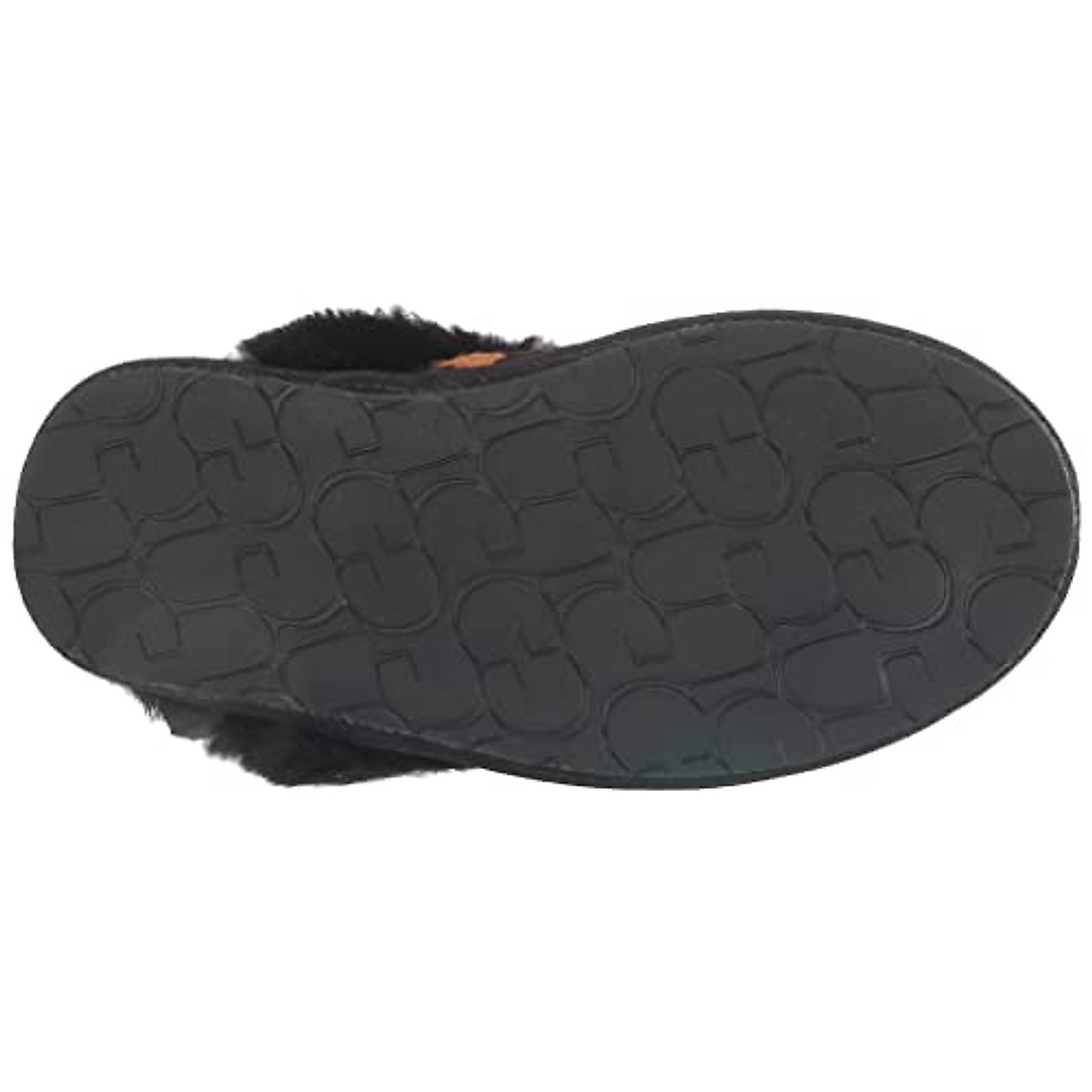 UGG Women's Scuffette II Panther Print Slipper, Butterscotch, 5