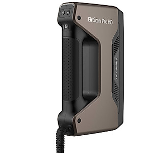 2024 EinScan Pro HD Multi-Functional Handheld 3D Scanner, 0.045mm Accuracy, 0.2mm Resolution, Wide Range Capability for Reverse Engineering, Healthcare, Manufacturing, Research, Art and Design