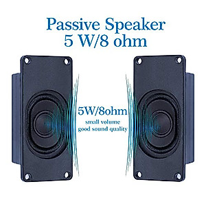 CQRobot Speaker 5 Watt 8 Ohm Compatible with Arduino Motherboard, JST-PH2.0 Interface. It is Ideal for a Variety of Small Electronic Projects.