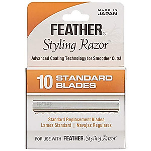 Feather FE-F1-20-100 Standard Blades, 10 Count