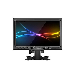 7 inch Portable Small HDMI Monitor HD 1080P VGA Monitor,Small LCD HDMI Monitor Mini Screen 1024x600,HDMI/VGA/AV Input Mini Monitor,with Speakers Earphone Jack