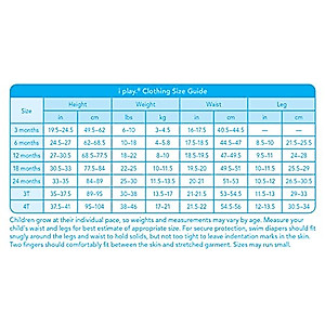 i Play Girls Swim Diaper Pink Sealife-24 Months