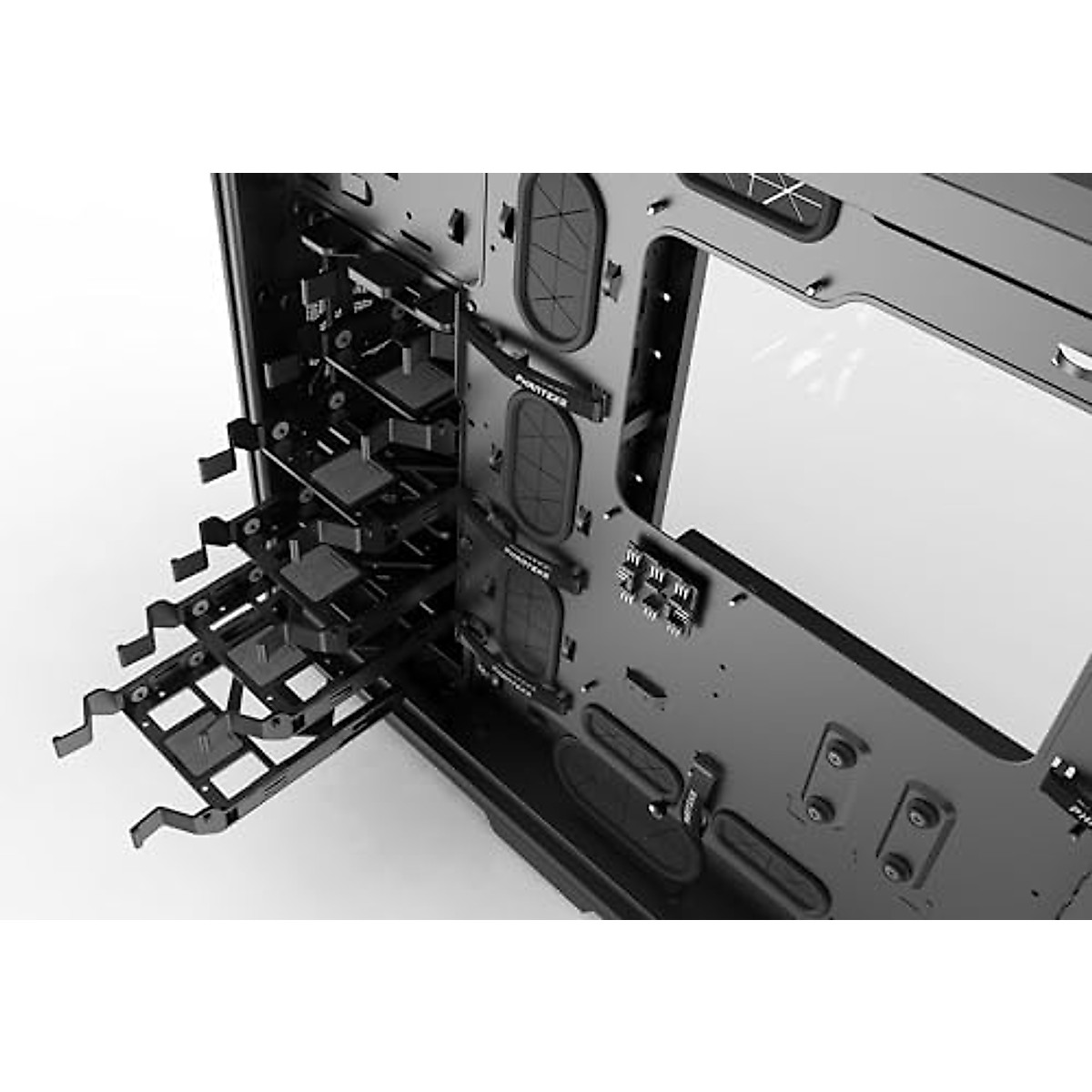 Phanteks (PH-ES614PTG_BK) Enthoo Pro ATX Chassis, Tempered Glass, Intergrated RGB Lighting, Black