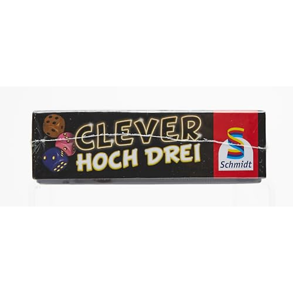 Schmidt Spiele 49384 Clever hoch DREI, dice Game from The Series Klein & Fein