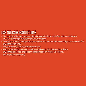 Nordic Ware Microwave Micro-Go-Round 10 Inch