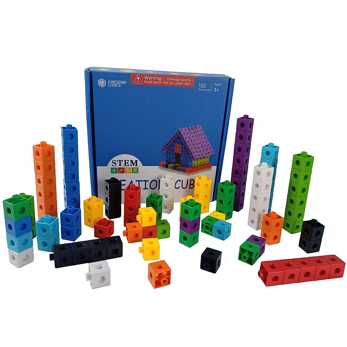 Unlimited Creation Math Link Cubes - Fun for Kids