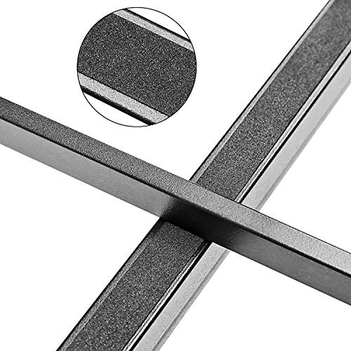 HAAGEEP Full Bed Frame with Headboard No Box Spring Needed with Storage Black Platform Bedframe for Girls Kids 14 Inch Size