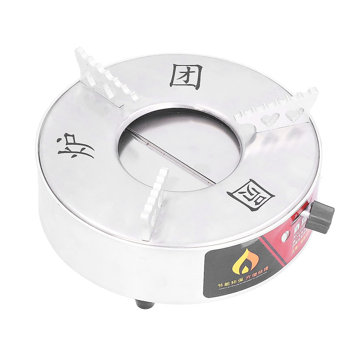 Camping Stove - Stainless Steel Portable Stove, Alcohol Stove Burner Stainless Steel Portable Alcohol Stove for Camping Hiking Picnic