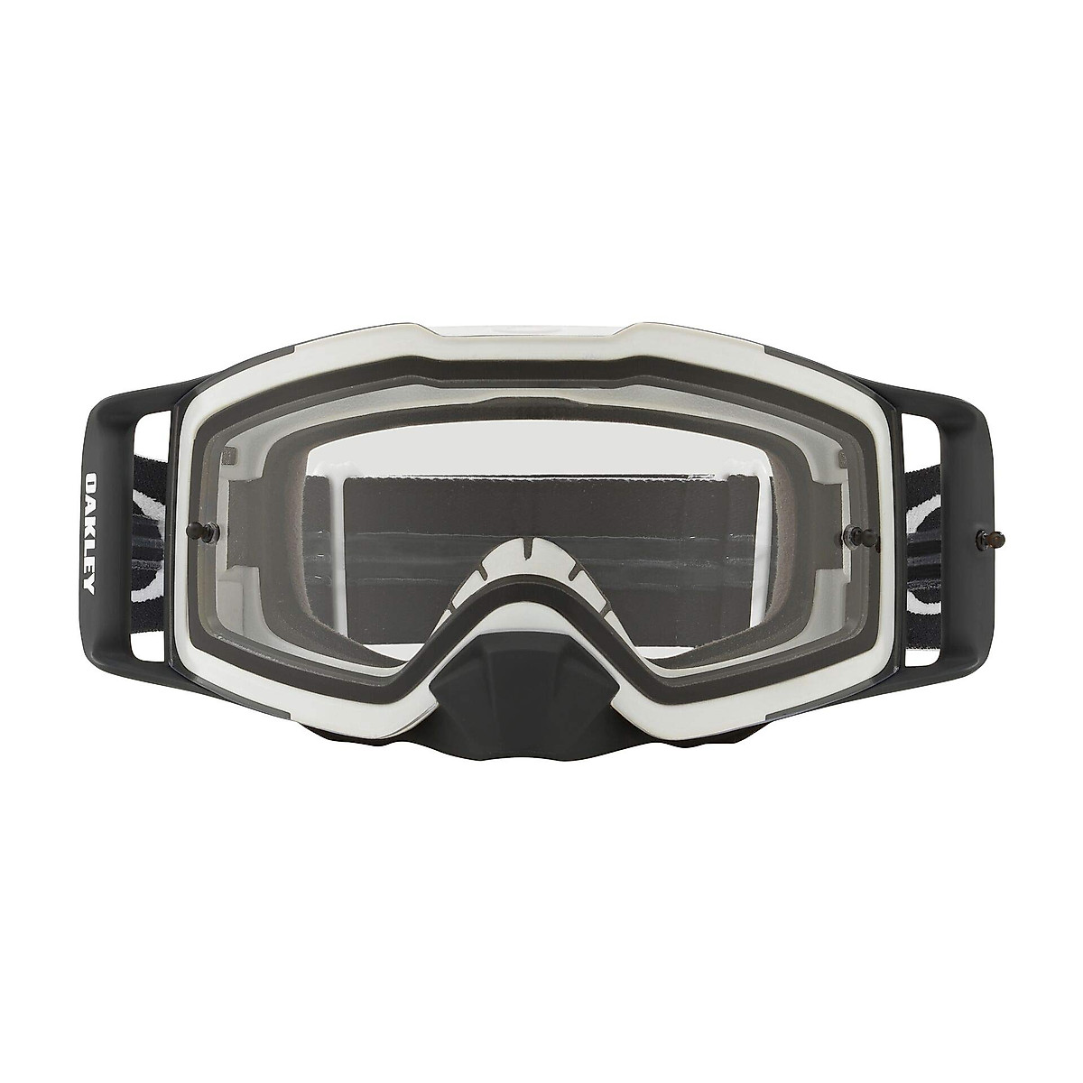 Oakley OO7087-05 Unisex-Adult Goggles (White, Large)