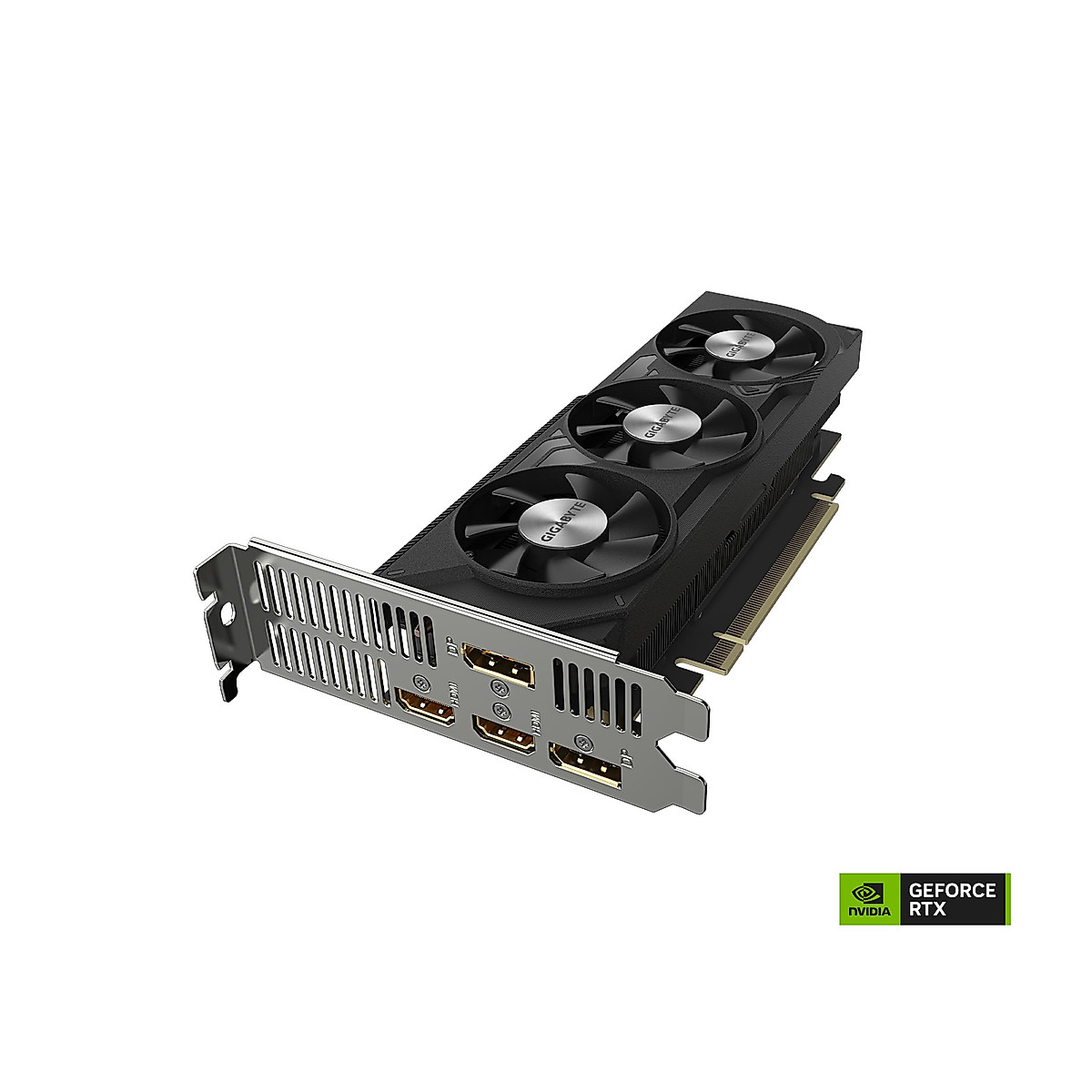 GIGABYTE GeForce RTX 4060 OC Low Profile 8G Graphics Card, 3X WINDFORCE Fans, 8GB 128-bit GDDR6, GV-N4060OC-8GL Video Card