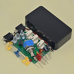 TTONE DIY Distortion Guitar Pedal DS-1 Effects Stompbox Kit Black