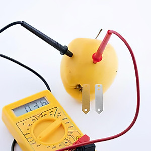 Healvian 10pcs Pure Zinc Copper Anode Sheet,Purity Copper Electrode Strip for Copper Electroplating and Jewelry Plating,Zinc Copper Electrode Strips Set for Fruit Power Scientific Experiments