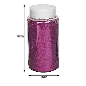 Weddings Parties and Gift 1 lb Fuchsia Sparkly Glitter Crafts DIY Party Wedding Decorations Wholesale vngift11255