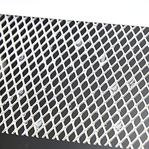 Carligo Gutter Guard, Leaf Filter Gutter Covers, Aluminum Screen Roll 6 Inch X 21 Feet for DIY Gutter Filter, Gutter Downspout Covers, Rain Gutter Leaf Guard, Leaf Filter Gutter Protection