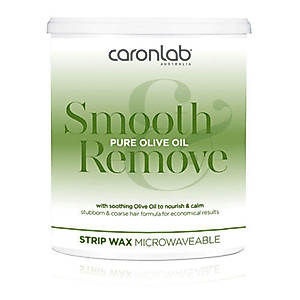 Caronlab Smooth & Remove Olive Oil Strip Wax Microwave 1 count 800 ml