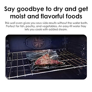 SAMSUNG Bespoke 30" Single Wall Oven with AI Pro Cooking Camera, Stainless Steel, NV51CG700SSRAA