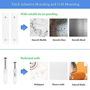 KATASKI Acrylic Bathroom Shelves,15.7inch Acrylic Shelf Transparent Wall Mounted，No-Drill Thick Clear Storage and Display Shelf, Floating Shelves.Transparent 2 Pack